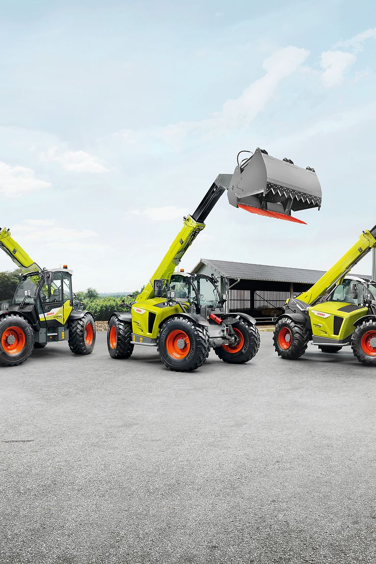 New CLAAS telehandlers in the 3- and 4-tonne class feature more power ...