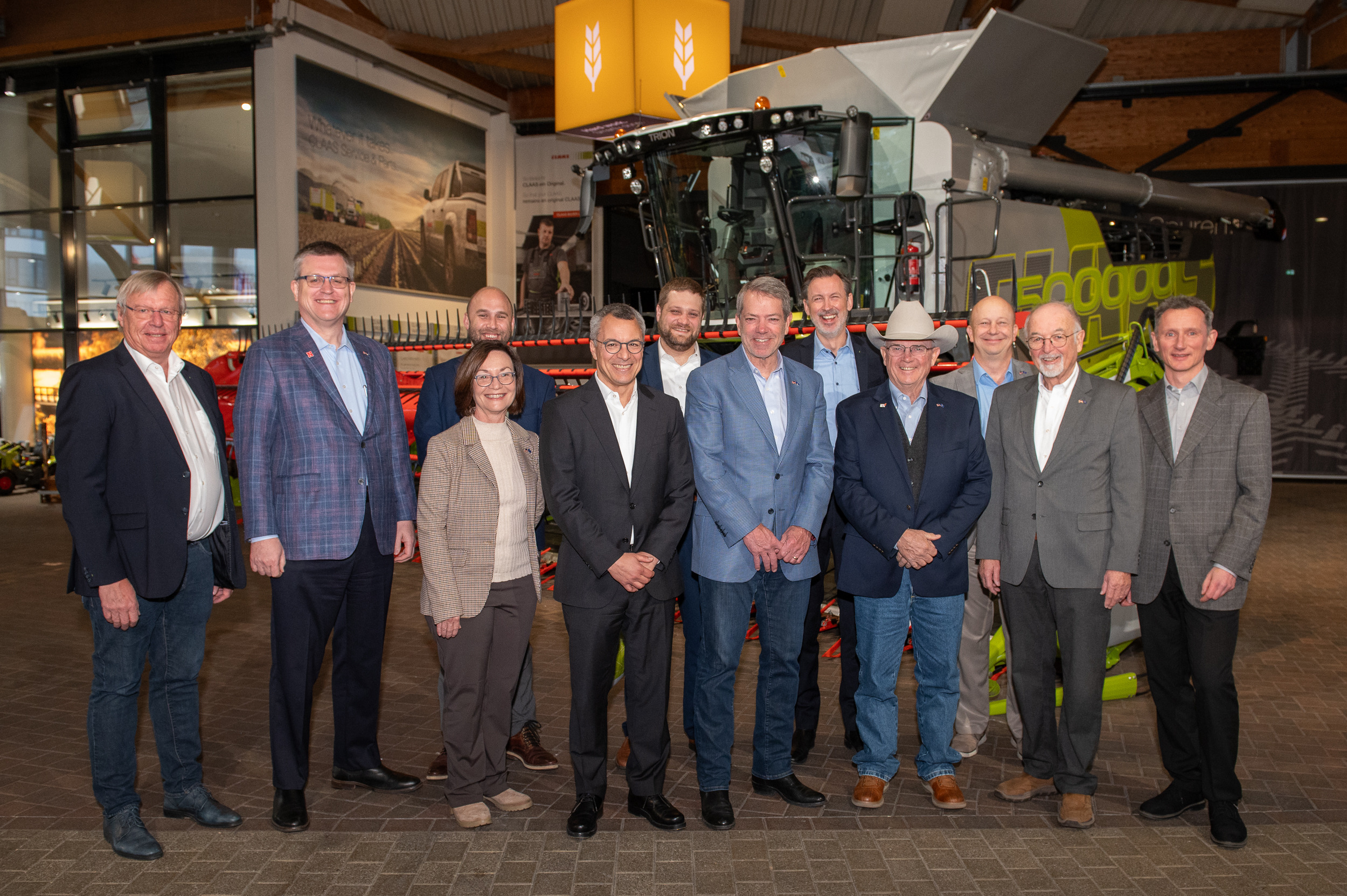 Nebraska delegation visits CLAAS in Harsewinkel, Germany, underlining ...