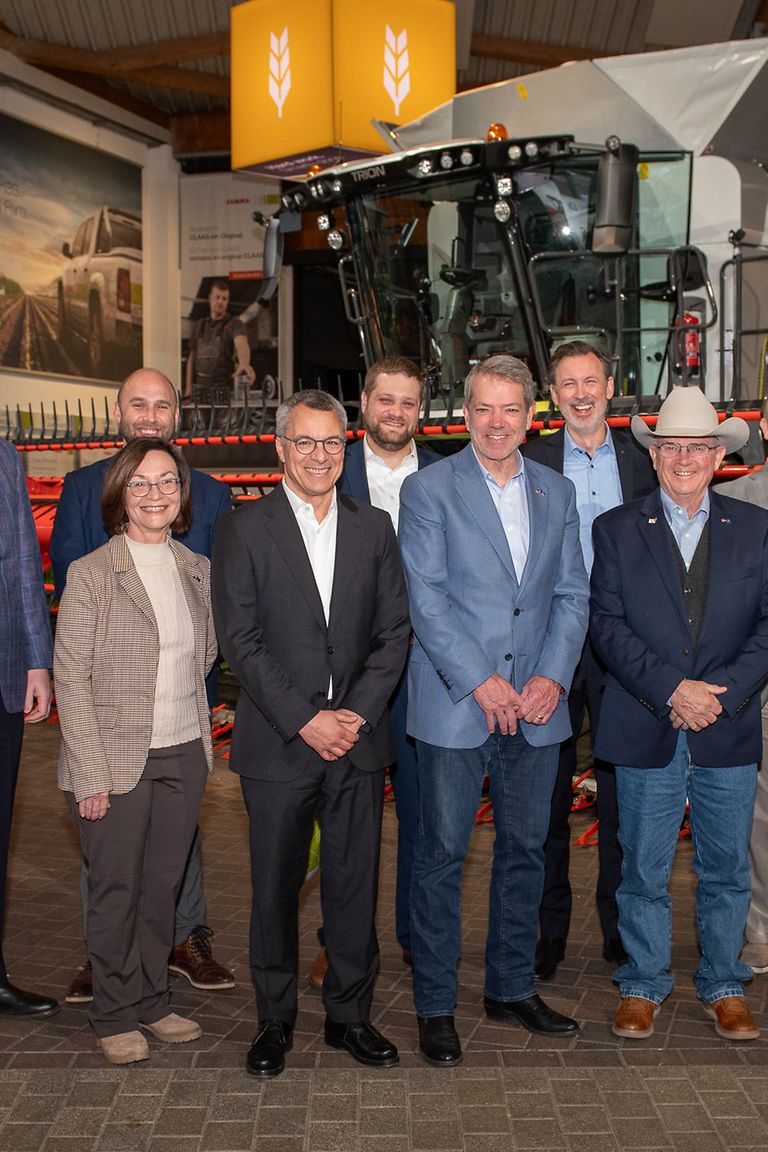 Nebraska delegation visits CLAAS in Harsewinkel, Germany, underlining ...