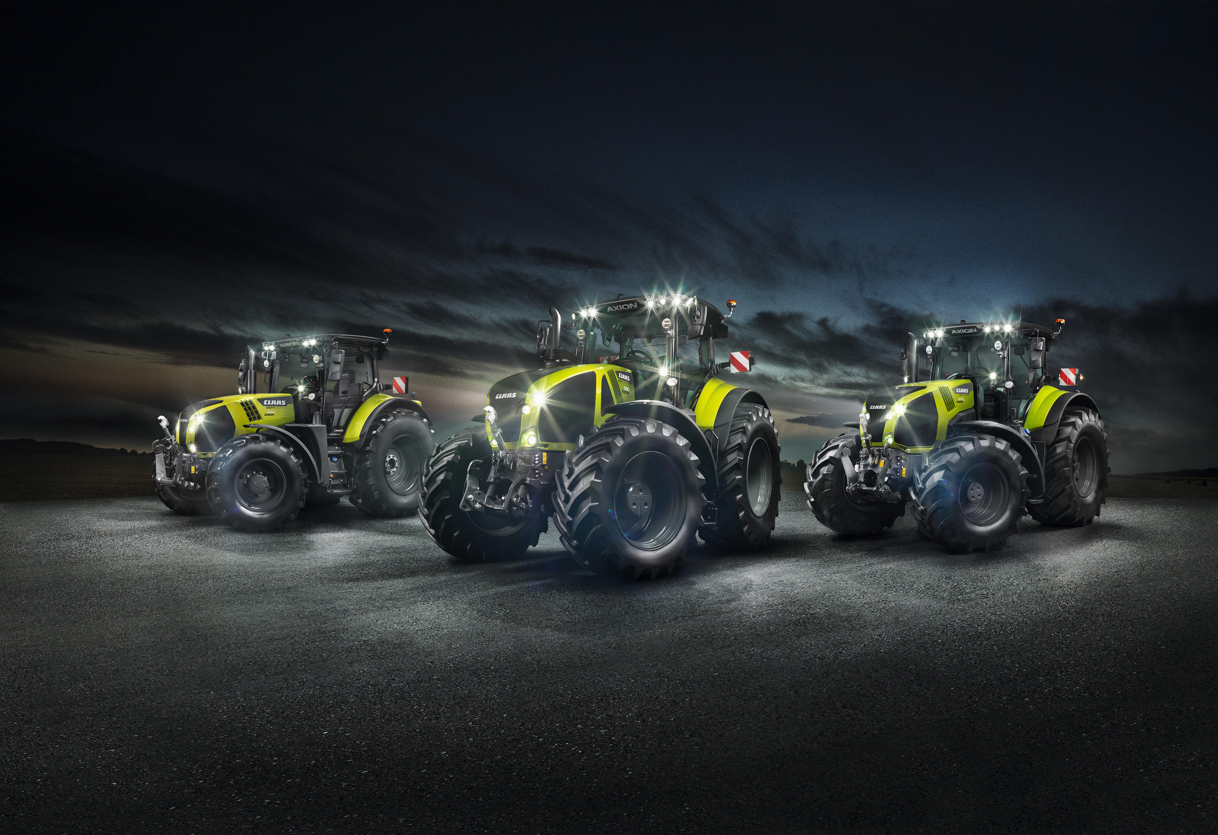 NIGHT EDITION voor ARION en AXION tractoren van CLAAS. Exclusieve ...