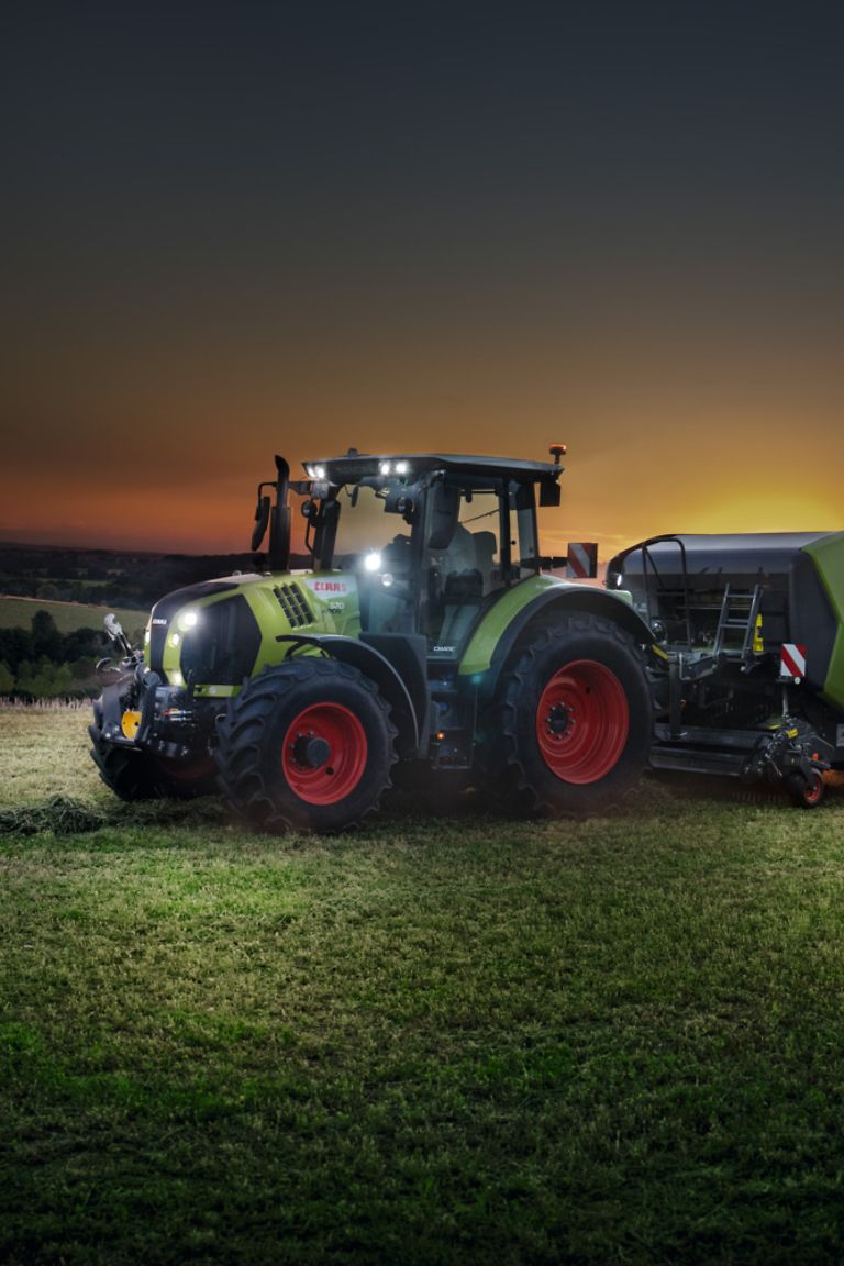 New ARION 570 CMATIC: the most powerful four-cylinder in the CLAAS ...
