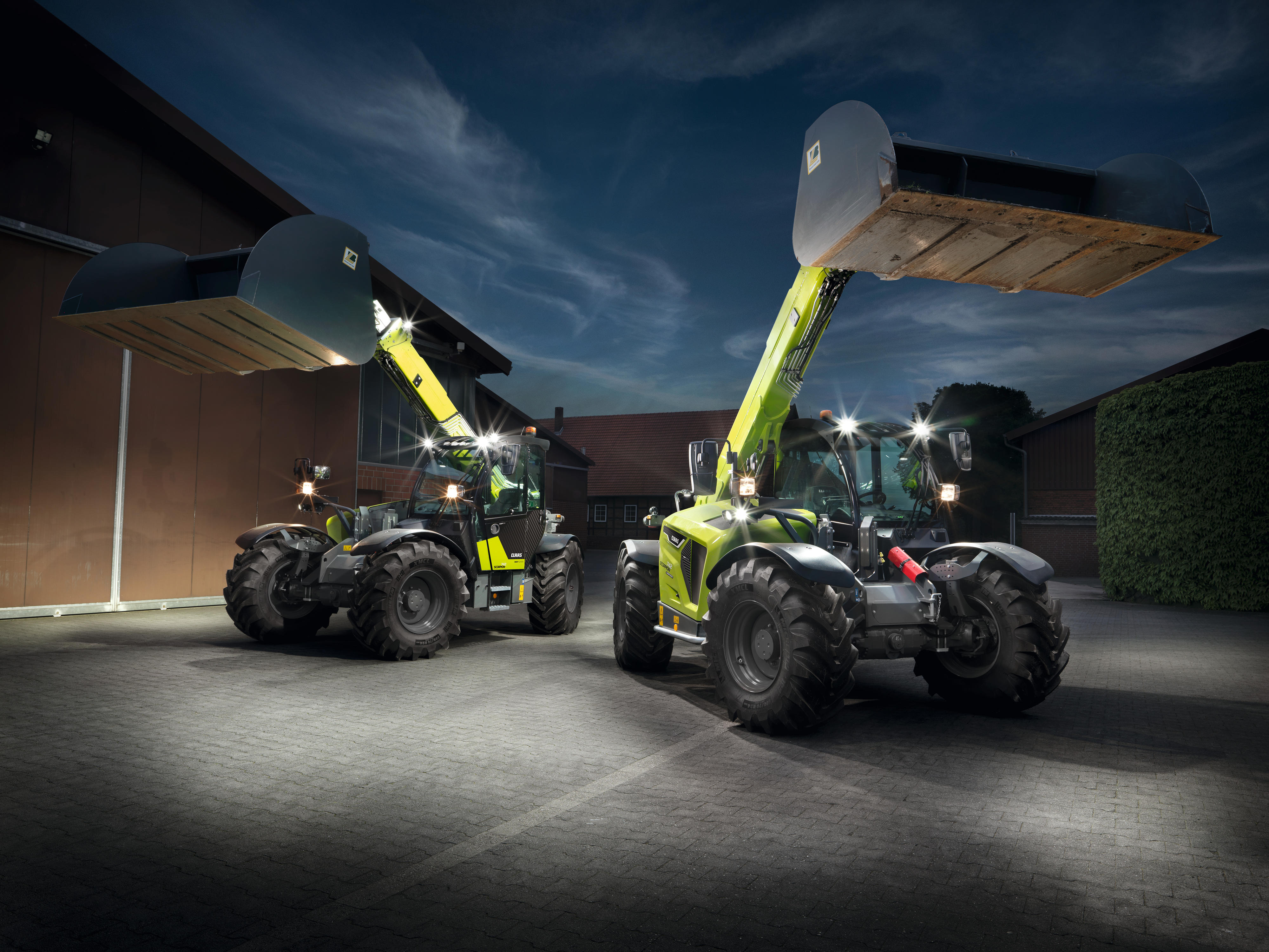SCORPION Teleskoplader von CLAAS jetzt auch als exklusive NIGHT EDITION ...