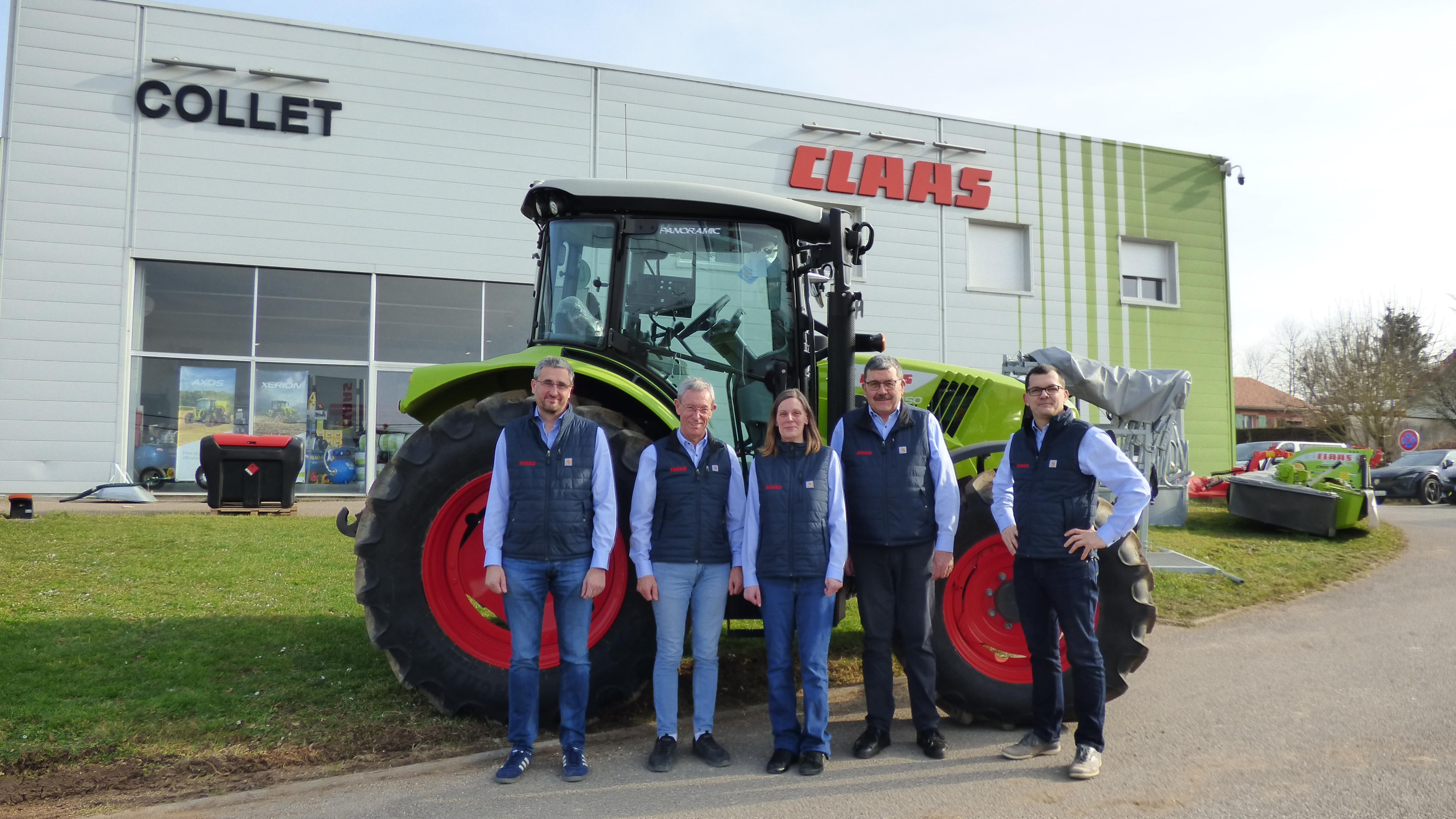 CLAAS EST passe sous l’enseigne COLLET EST | CLAAS
