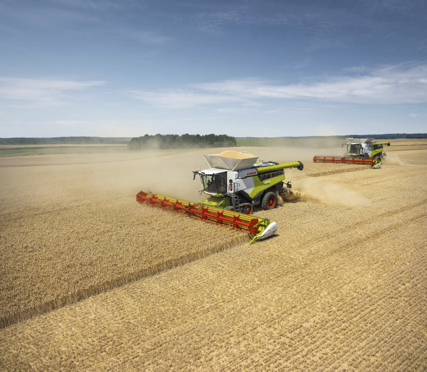 More grain tank volume, new engines and additional model for LEXION ...