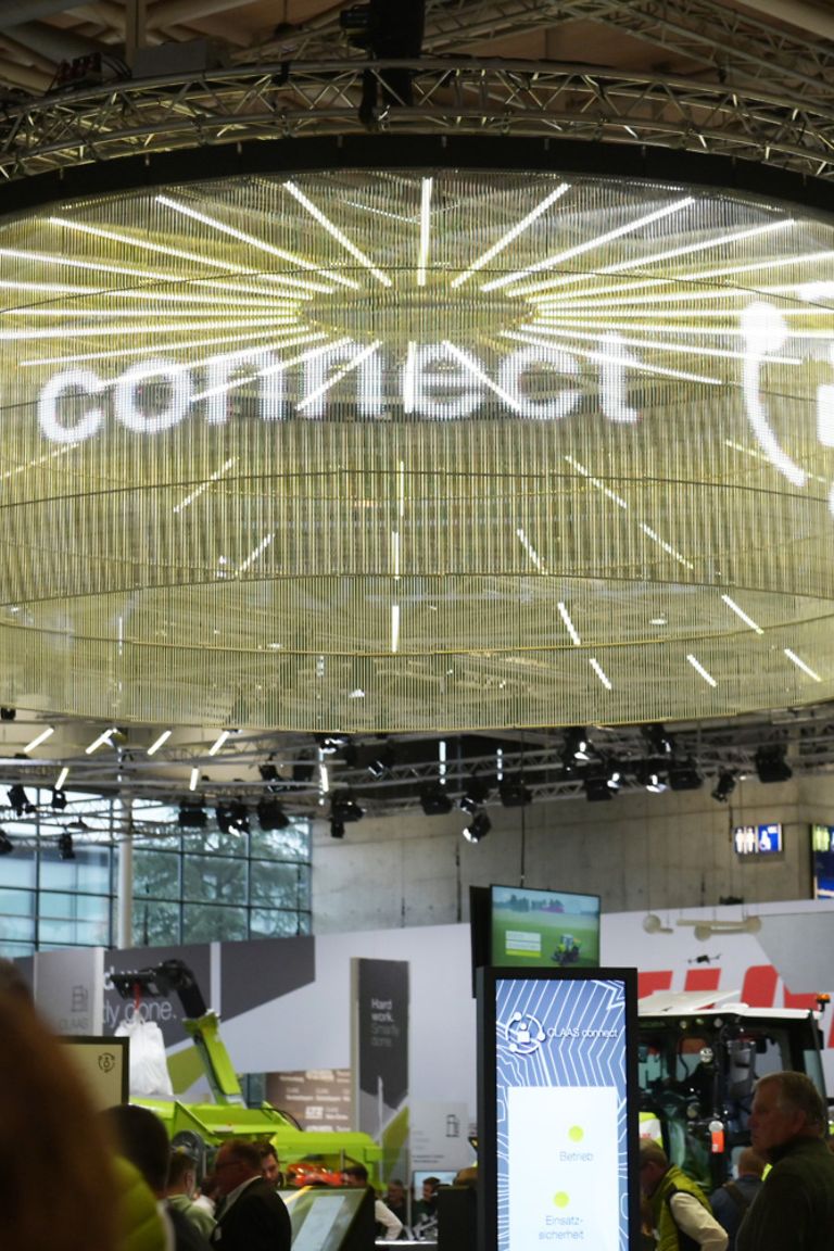 CLAAS connect im Zentrum des CLAAS Messeauftritts auf der Agritechnica ...