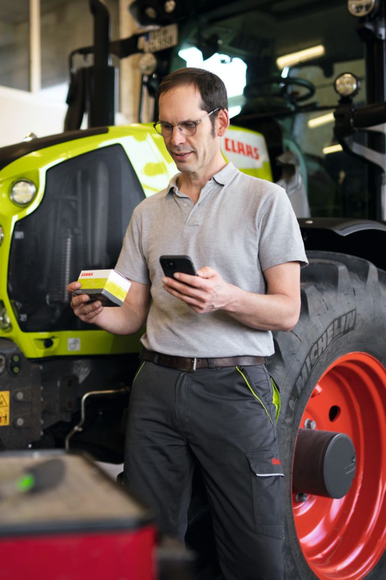W pełni przygotowani dzięki CLAAS connect | CLAAS