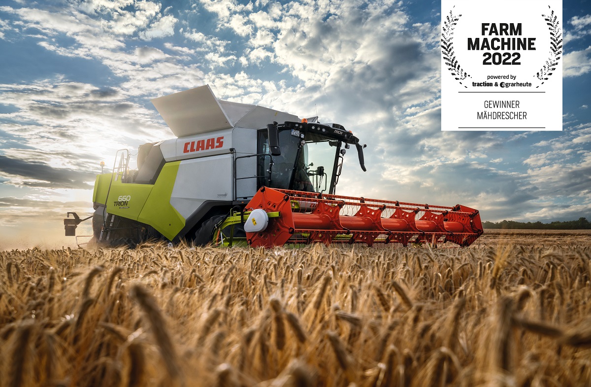 CLAAS TRION als FARM MACHINE 2022 ausgezeichnet | CLAAS
