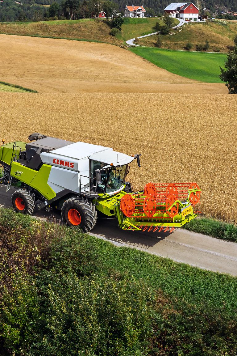 Foldable C auger cutterbars | CLAAS