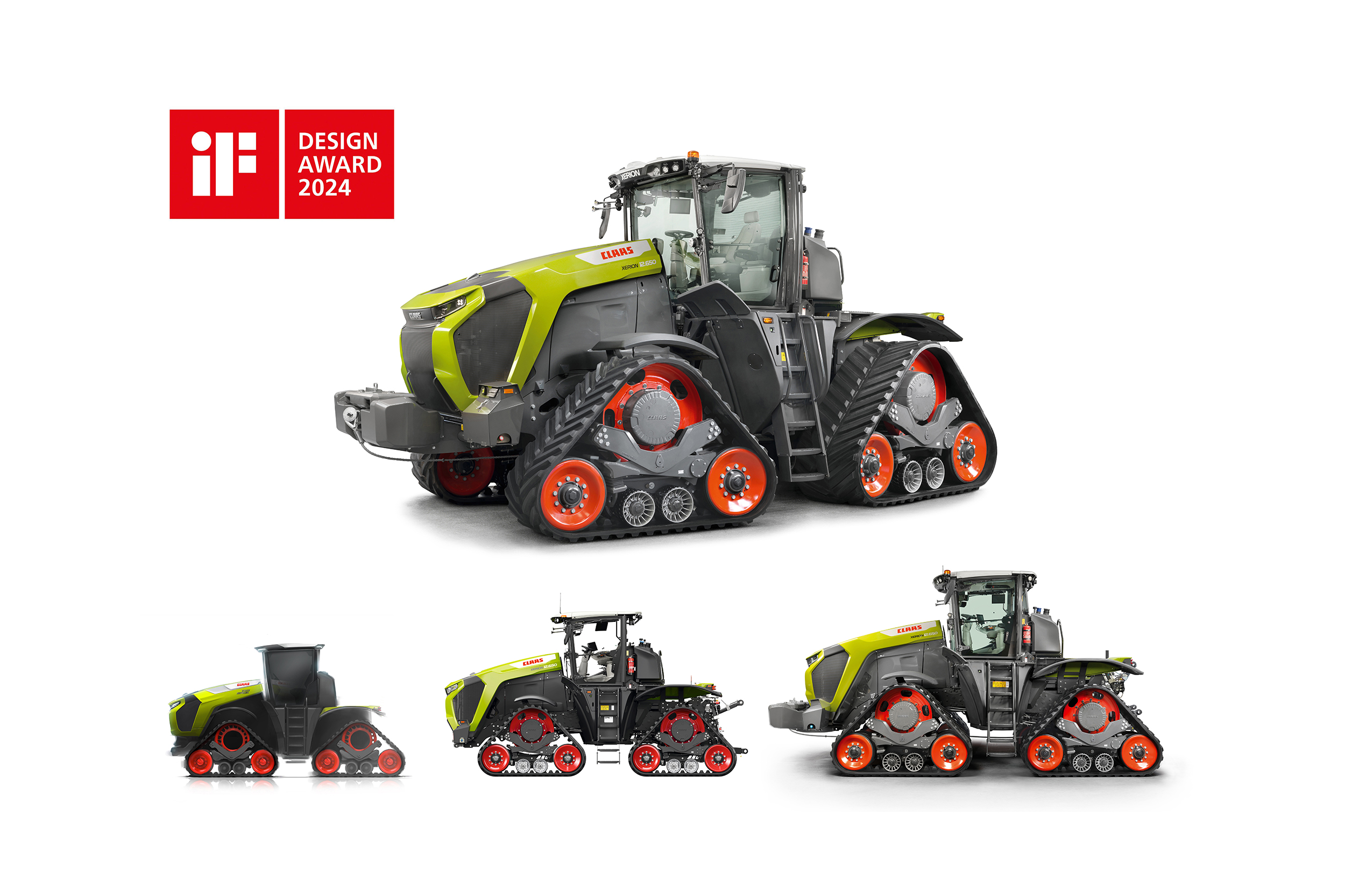 XERION 12 wins prestigious iF Design Award | CLAAS