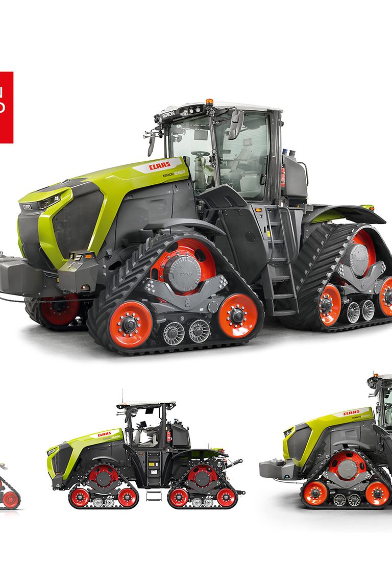 XERION 12 wins prestigious iF Design Award | CLAAS