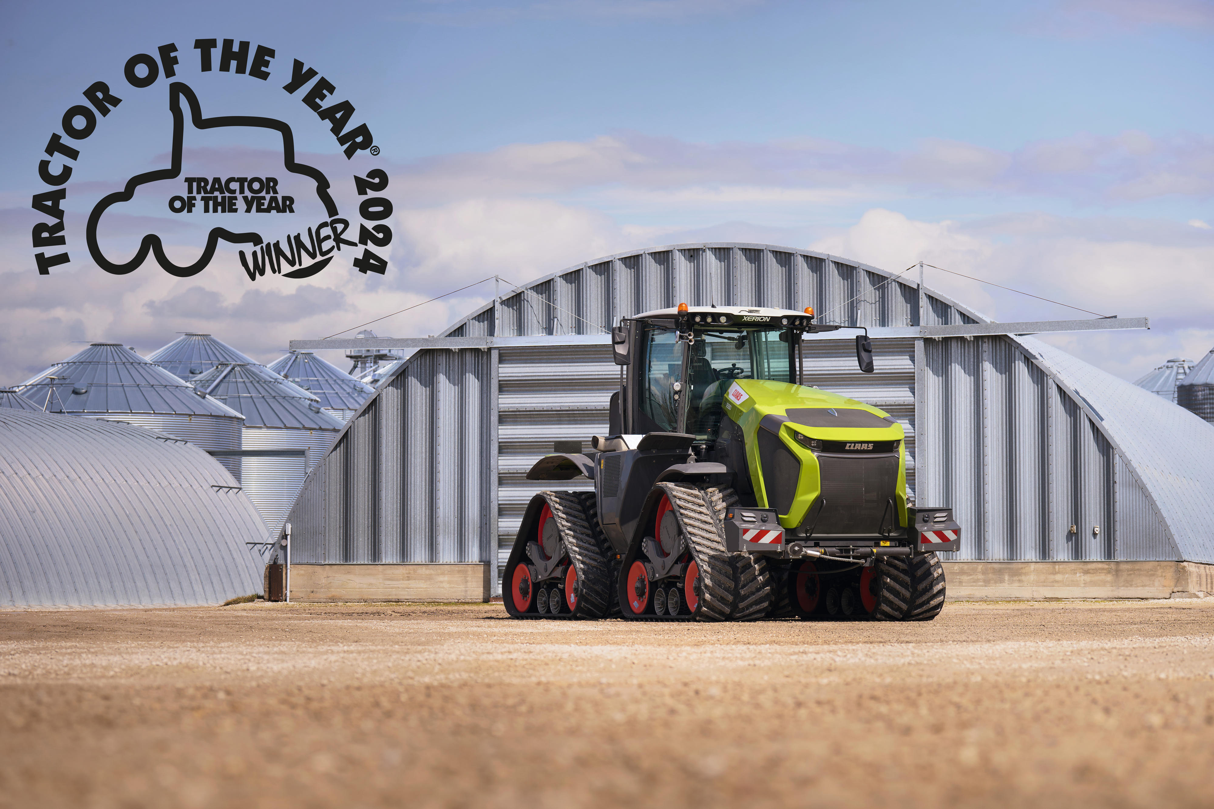 CLAAS XERION 12.650 TERRA TRAC ist Tractor of the Year 2024 | CLAAS