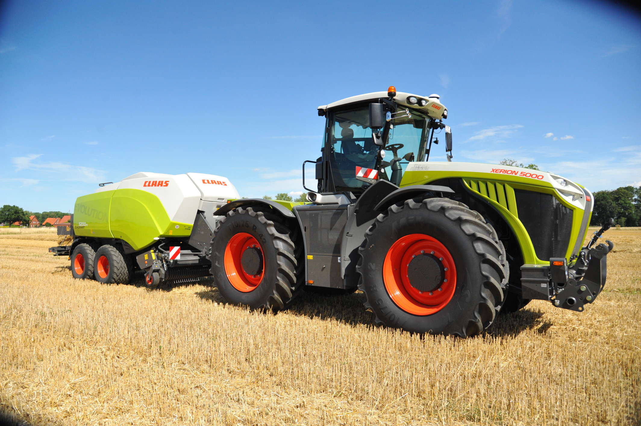 Old vs. new - die Geschichte der QUADRANT Presse | CLAAS