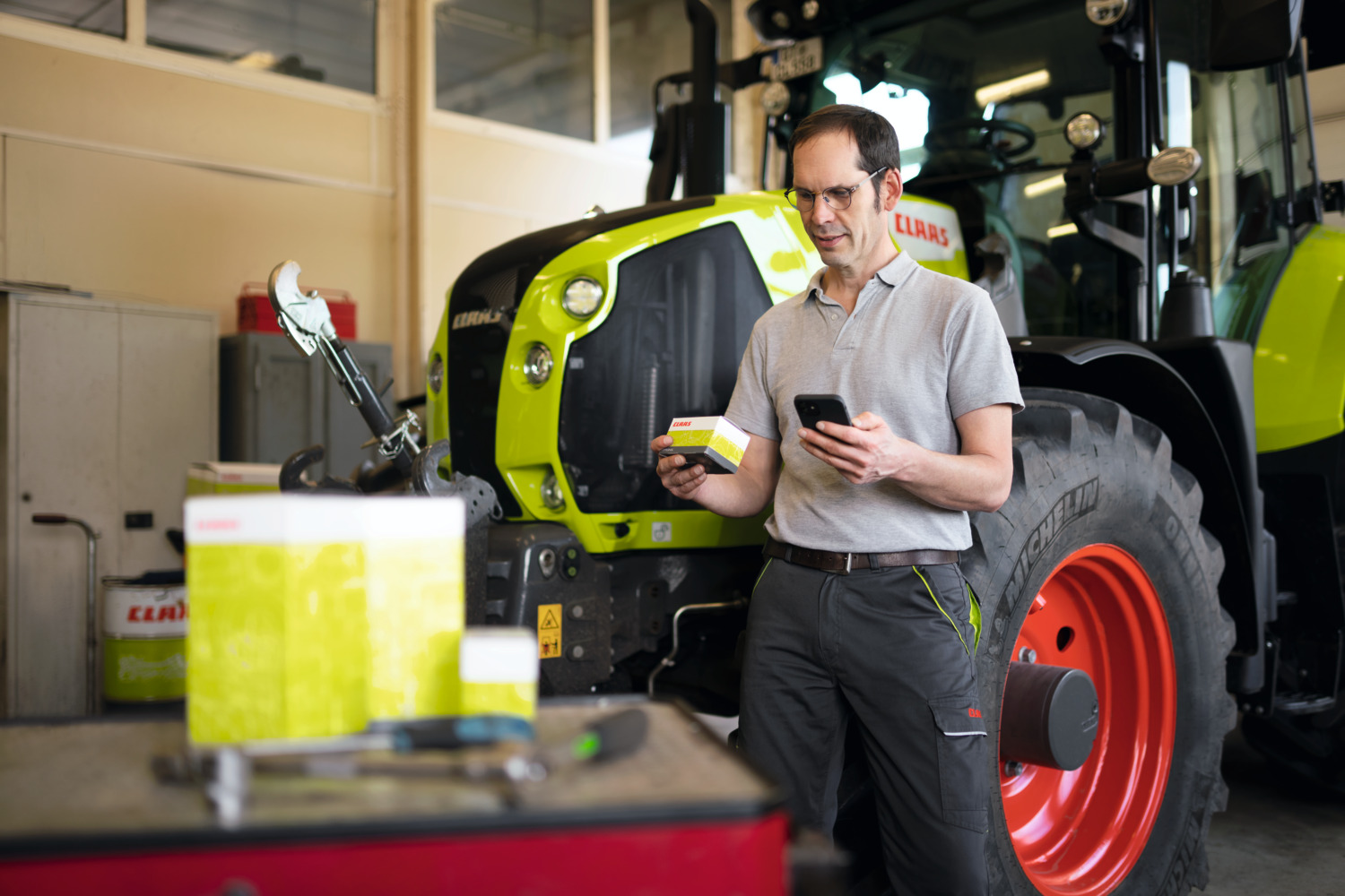 Préparation optimale avec CLAAS connect | CLAAS